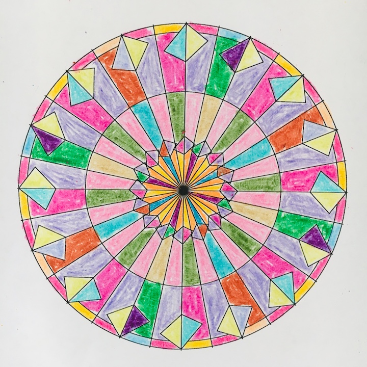 Beautiful Symmetry: A Coloring Book About Math